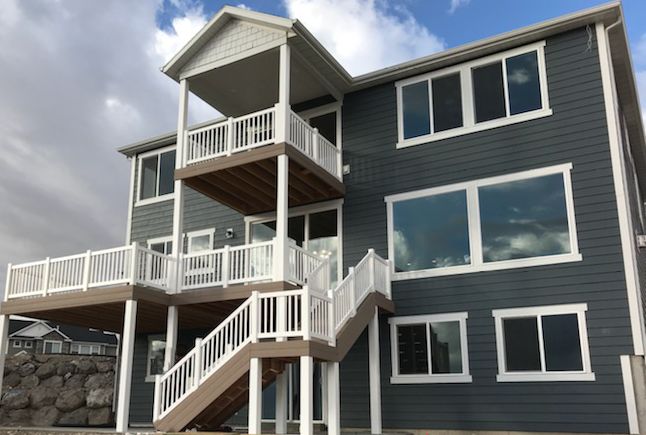 composite-decking-triple-decker • Composite Decking Utah